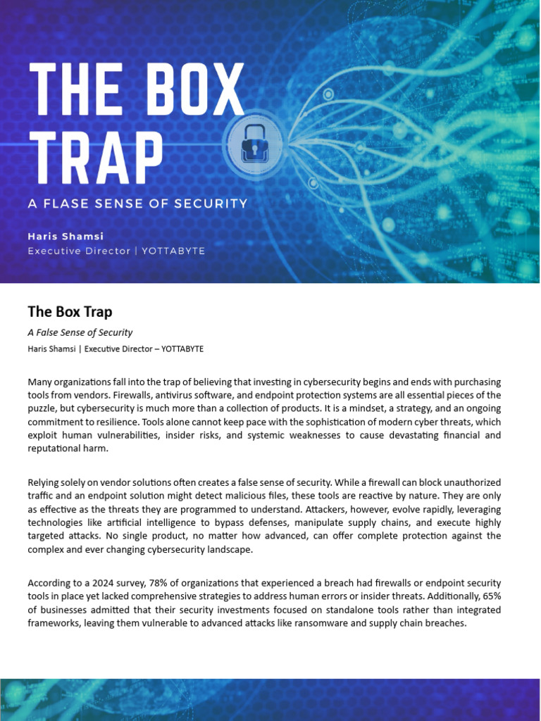 The Box Trap A Flase Sense of Security | PDF | Computer Security | Security