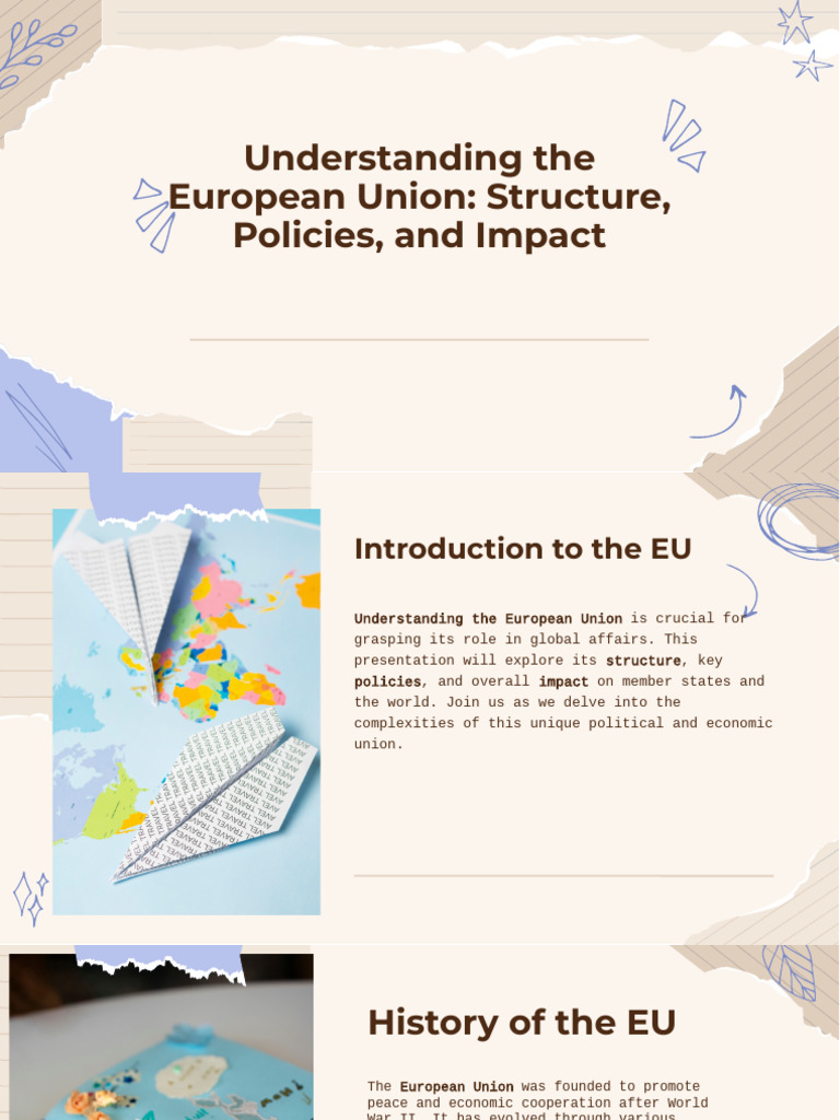 Slidesgo Understanding The European Union Structure Policies and Impact ...