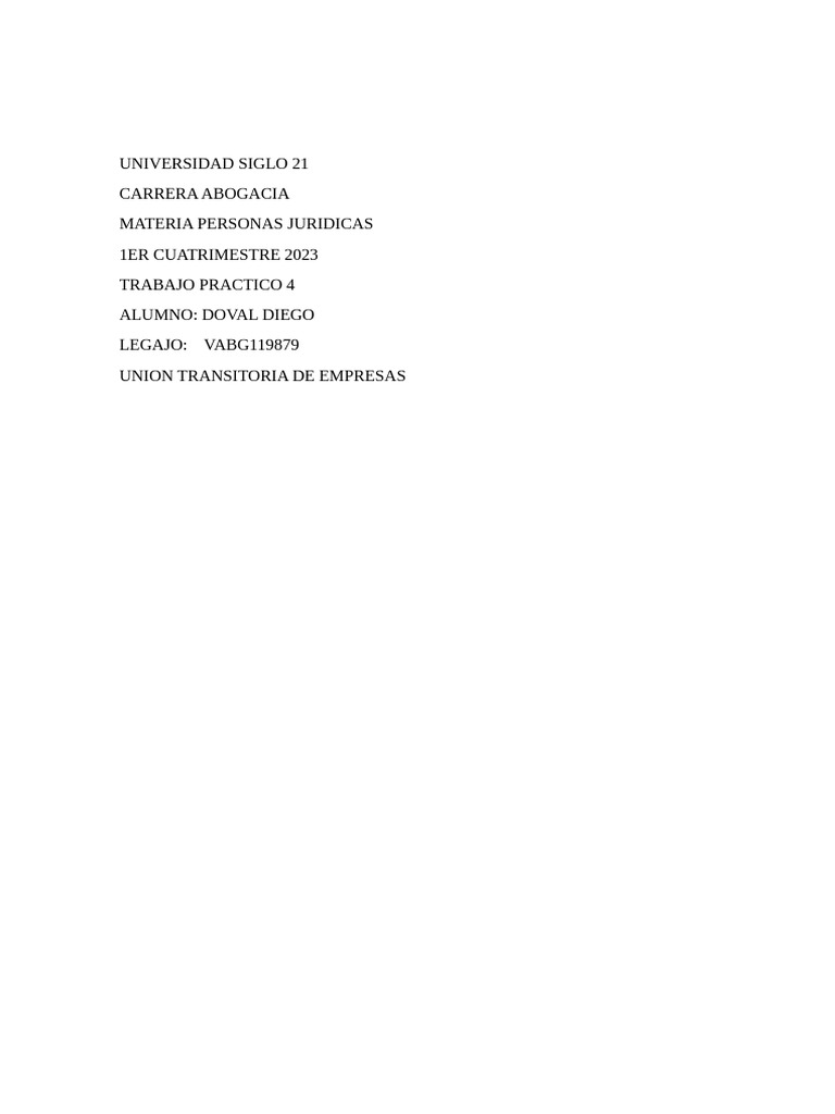 TP 4 Personas Privadas | PDF