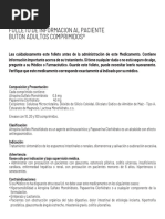 Uso y dosis de Dolospam® | PDF | Tableta (Farmacia) | Medicamentos con ...