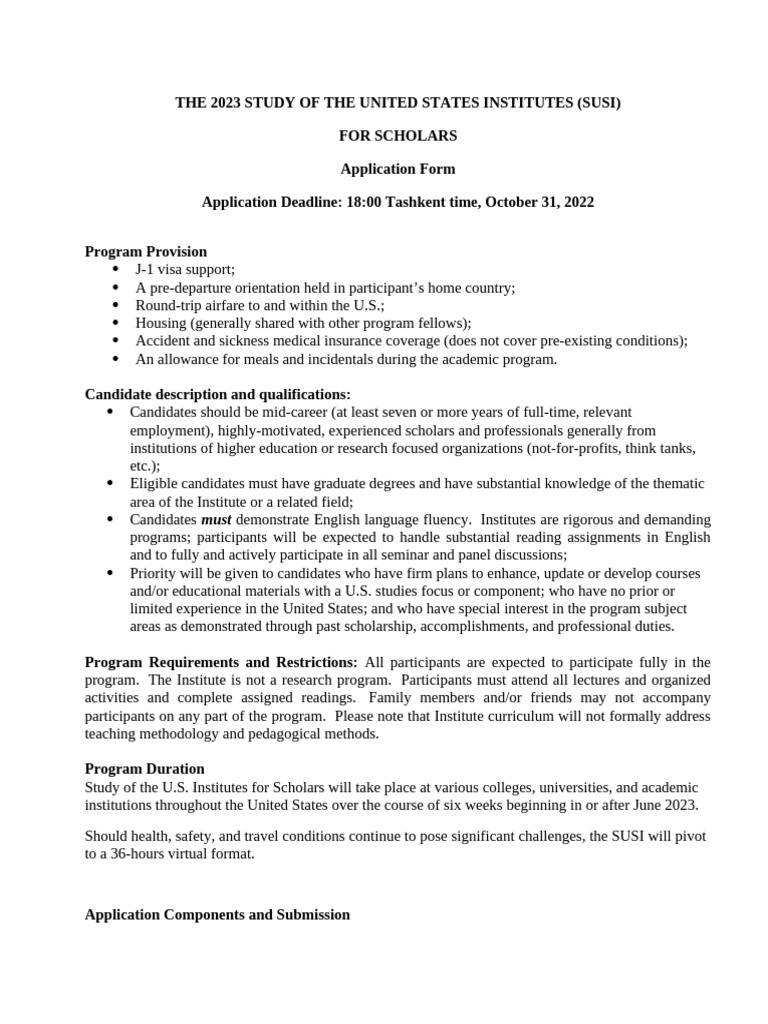 2023 - SUSI - Scholar - Application - Form (Автосохраненный) final ...