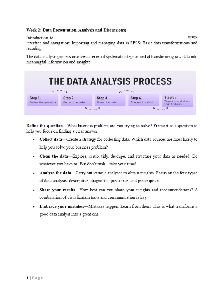 Week 2. Data Presentation, Analysis and Discussions - 015512 | PDF | Spreadsheet | Level Of ...