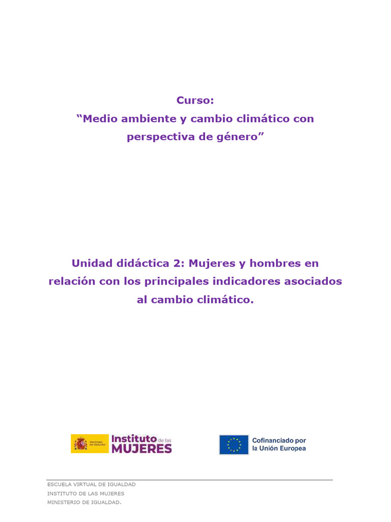 Unidad_2_Medio_Ambiente_Cambio_climatico_compr | PDF | Deforestación ...