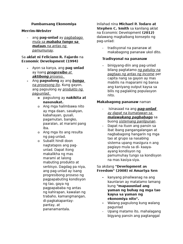 Pagbabago Mula Sa Na Antas NG Pamumunay: Mababa Tungo Sa Mataas | PDF