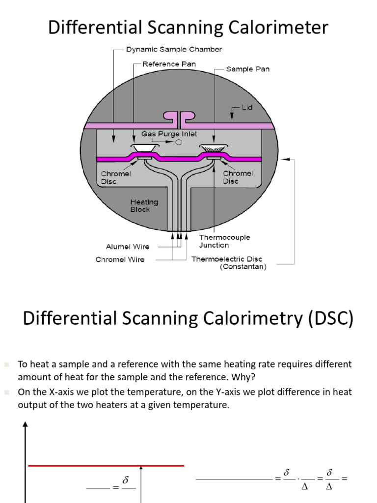 Differential Scanning Calorimeter | PDF