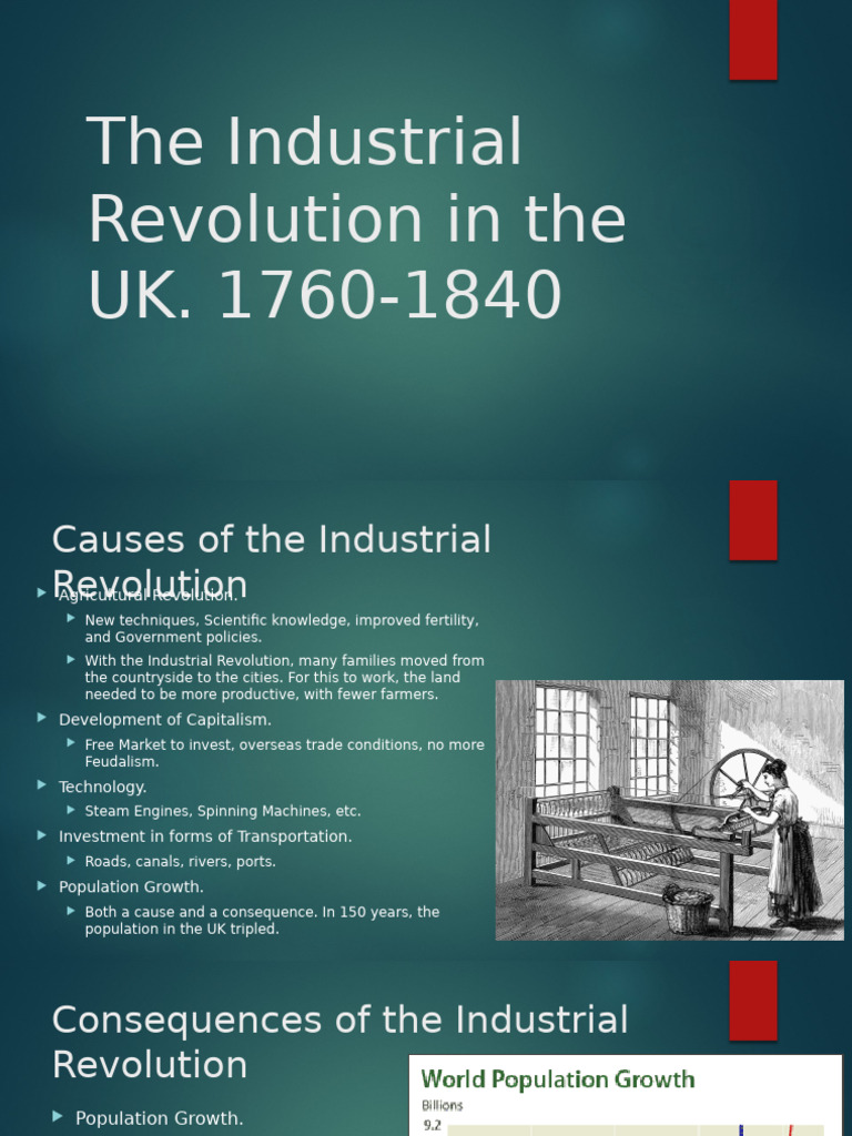 The Industrial Revolution in The UK | PDF | Industrial Revolution ...