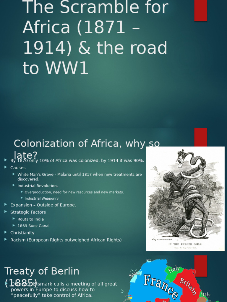 The Scramble For Africa | PDF