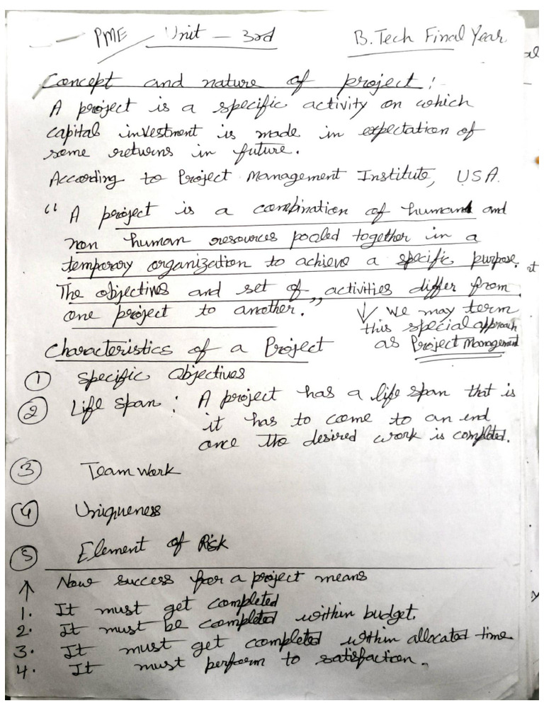 Unit-03 Pme (Ranjana Agarwal) | PDF