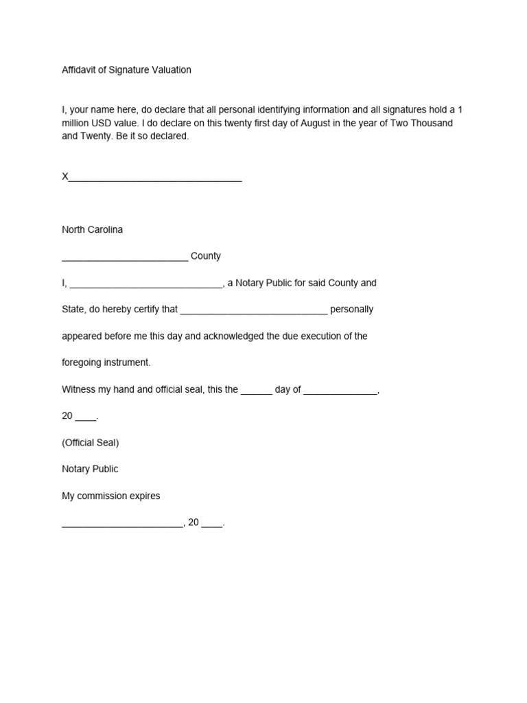 Signature Affi Dava It | PDF