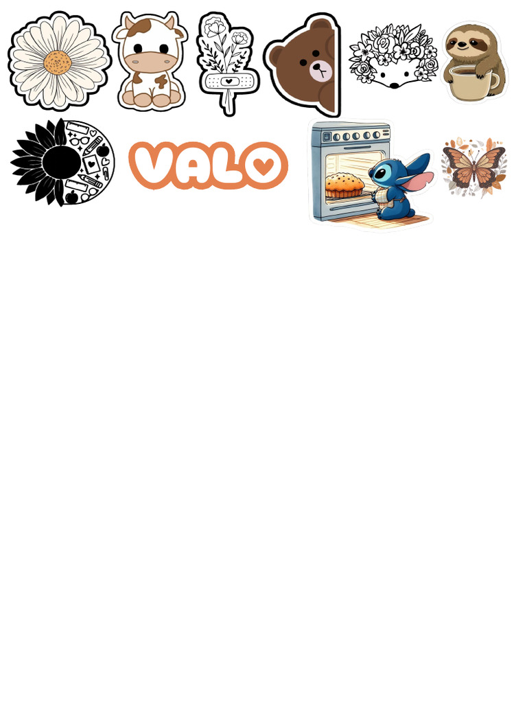VALO Stickers | PDF