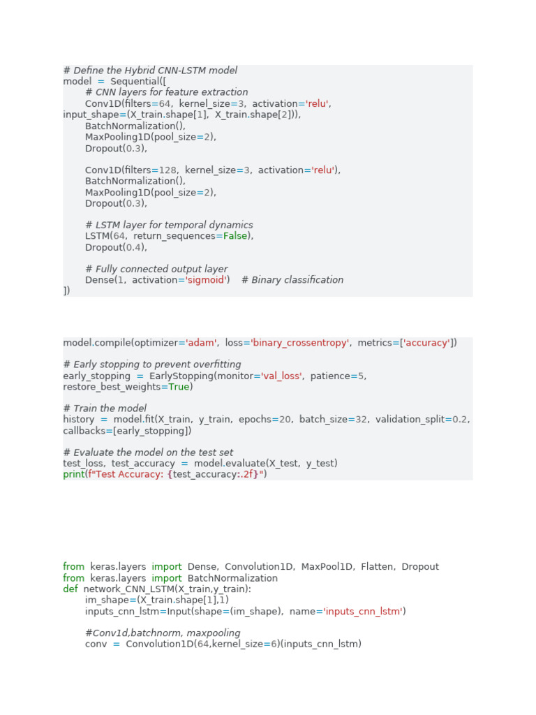 Hybrid Cnn Lstm | PDF | Artificial Intelligence | Intelligence (AI) & Semantics