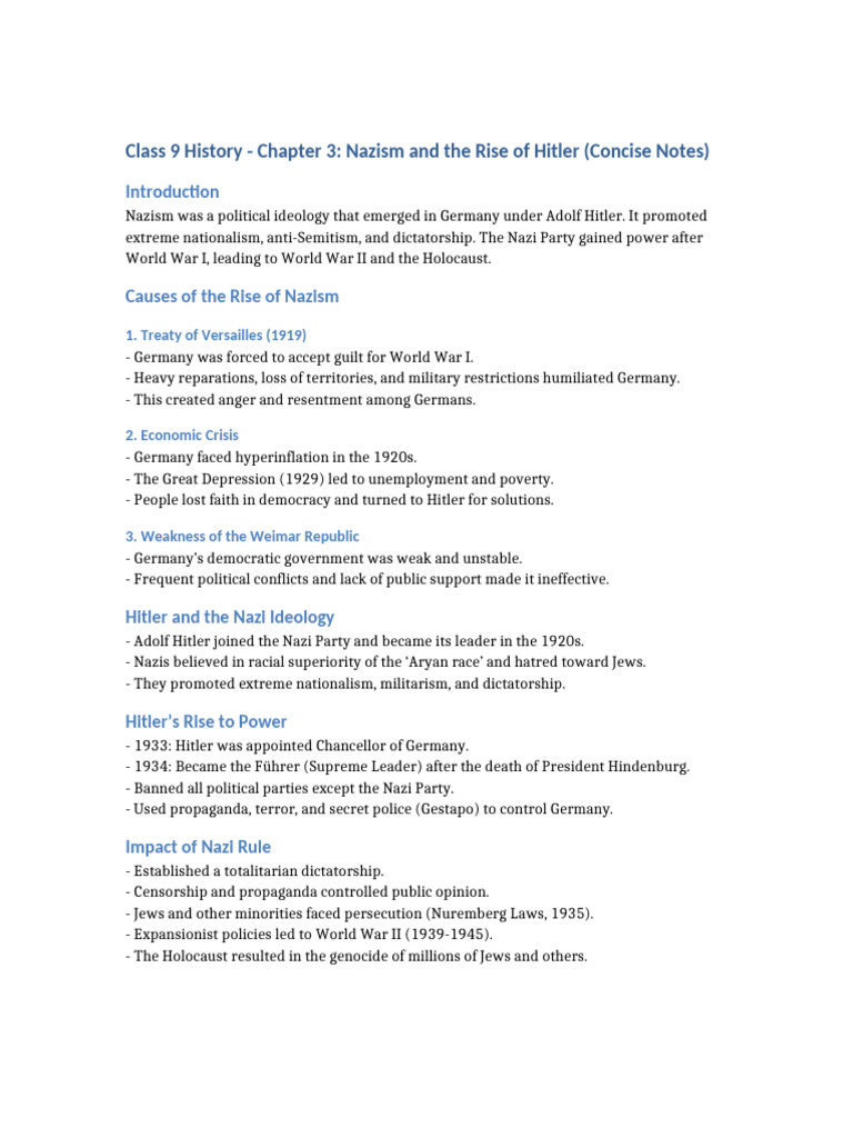 Class_9_History_Chapter_3_Notes | PDF