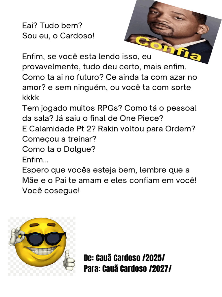 Texto Do Seu Parágrafo | PDF