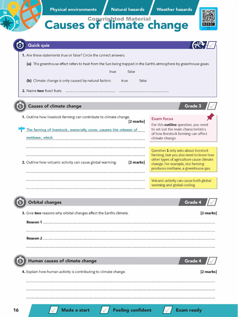 AQA Gcse 9 1 Geography Revision - 14 | PDF