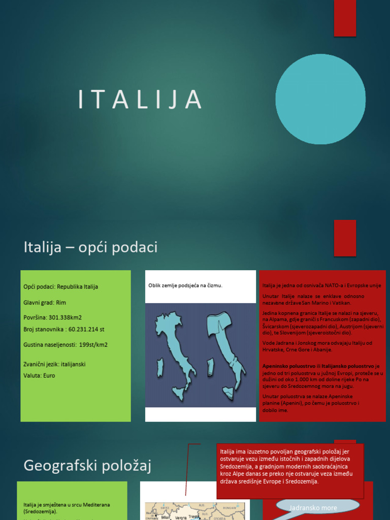 Italija 1 | PDF
