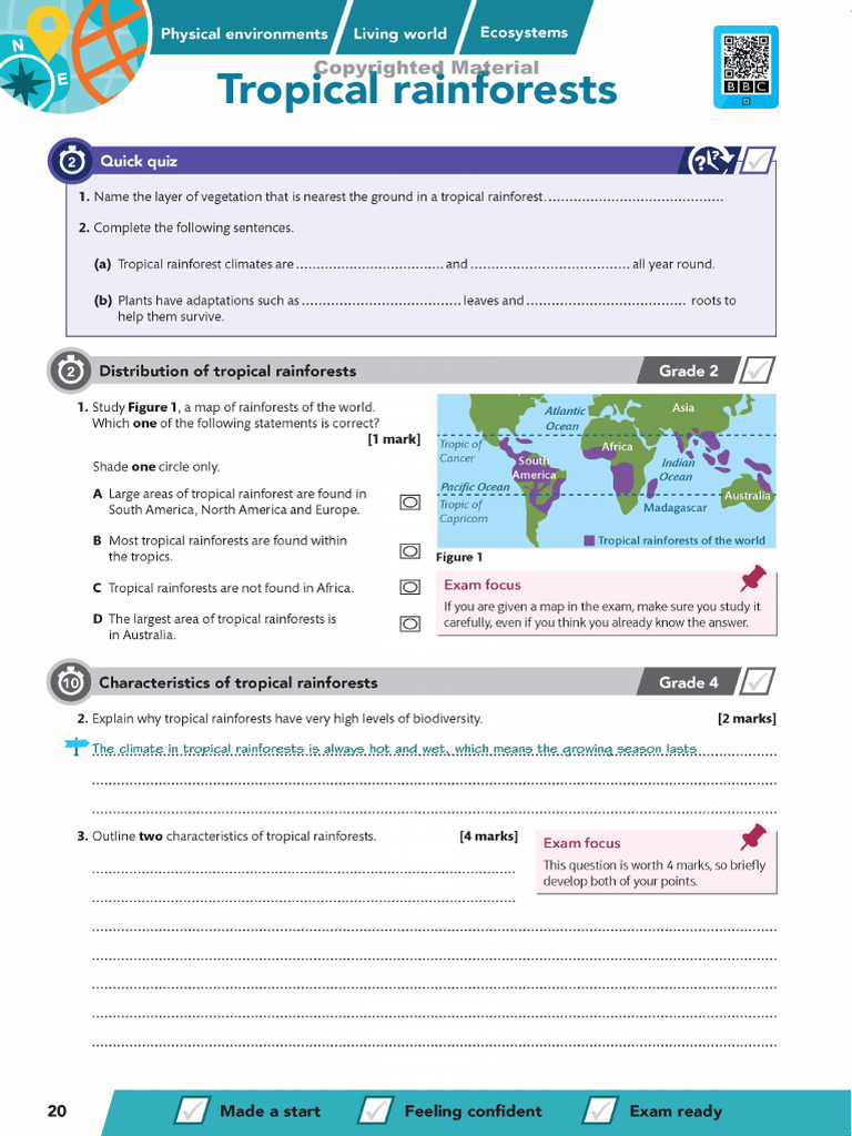 AQA Gcse 9 1 Geography Revision - 22 | PDF