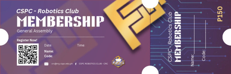 CRC_Membership_Ticket | PDF