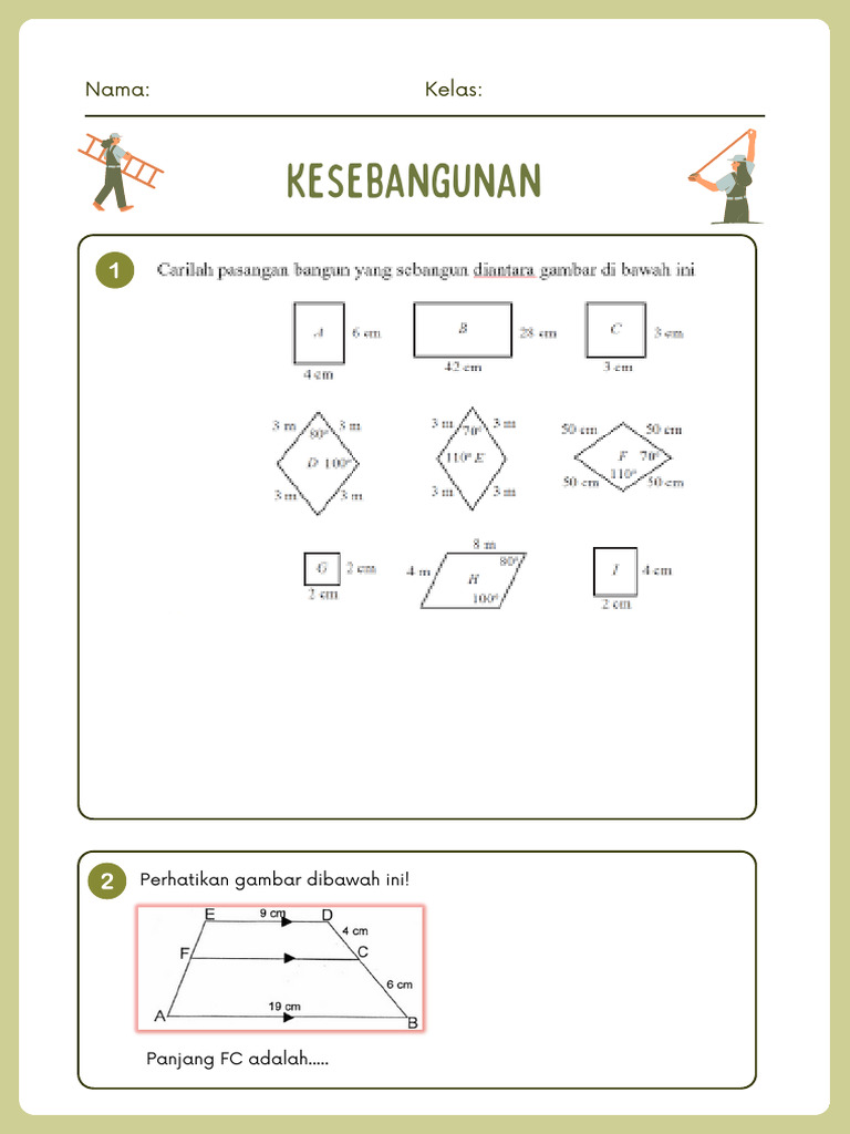 LKPD Kesebangunan | PDF