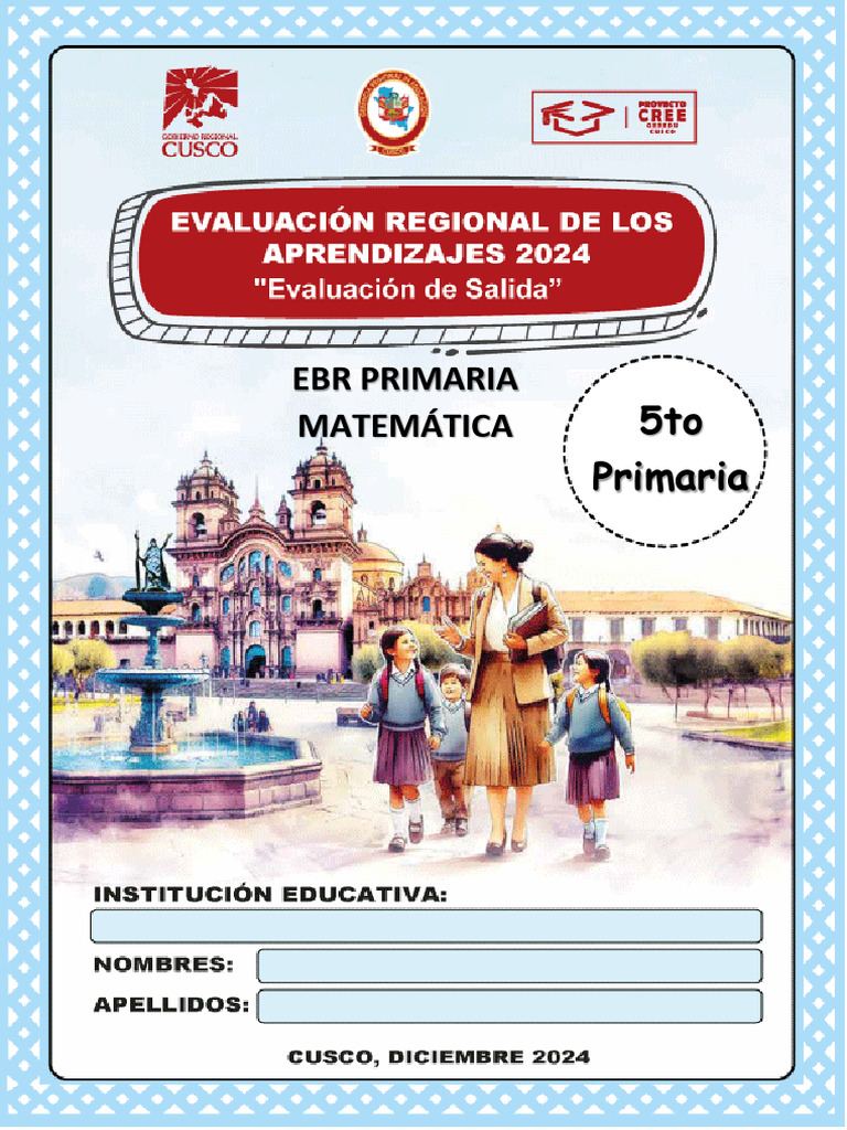 5. Quinto Matematica Primaria | PDF