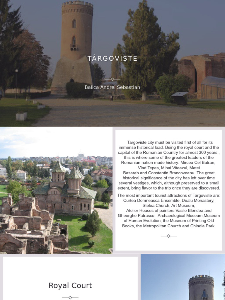 Proiect Engleza Targoviste | PDF