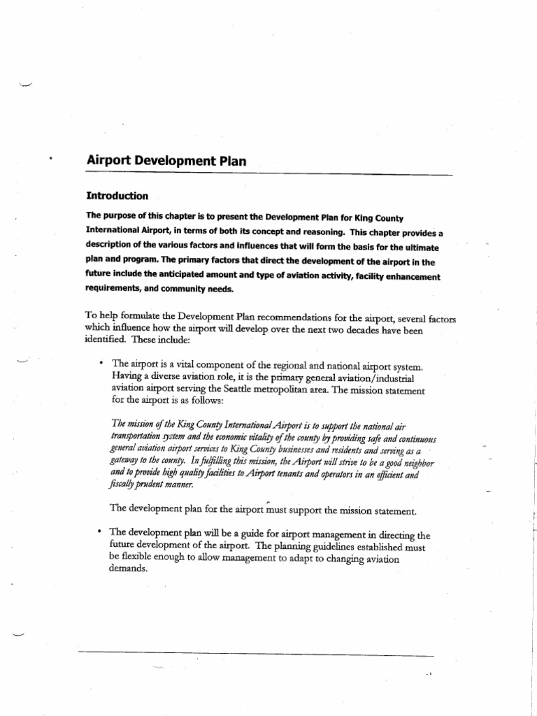 Bfi MP Adopted 5 Development Plan | PDF
