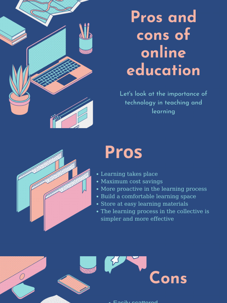Pros and Cons of Online Education | PDF