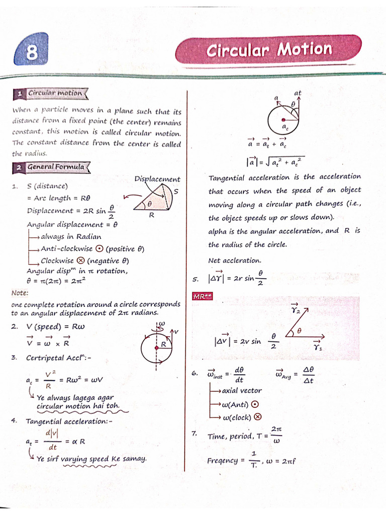 Circular Motion | PDF