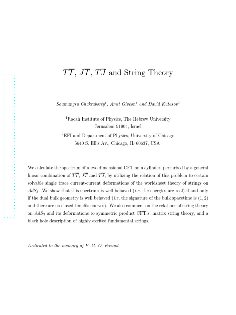 1905.00051v2 | PDF | String Theory | Perturbation Theory (Quantum Mechanics)