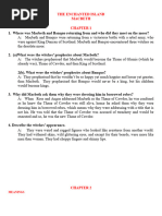 Macbeth Notes | PDF | Macbeth | Shakespearean Tragedies