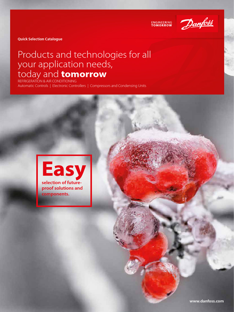 Catalog Danfoss | PDF | Gases | Mechanical Engineering