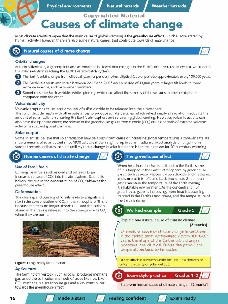 AQA Gcse 9 1 Geography Revision - 55 | PDF