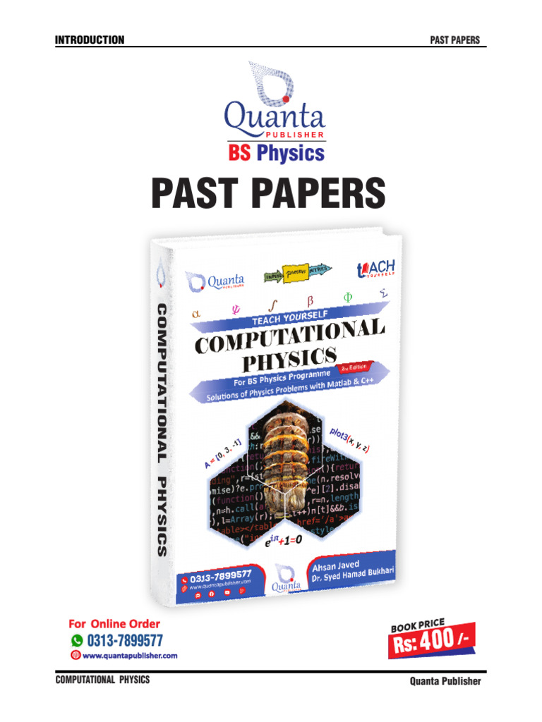 Computational Physics | PDF