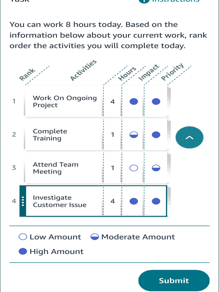 Amazon Assessments | PDF