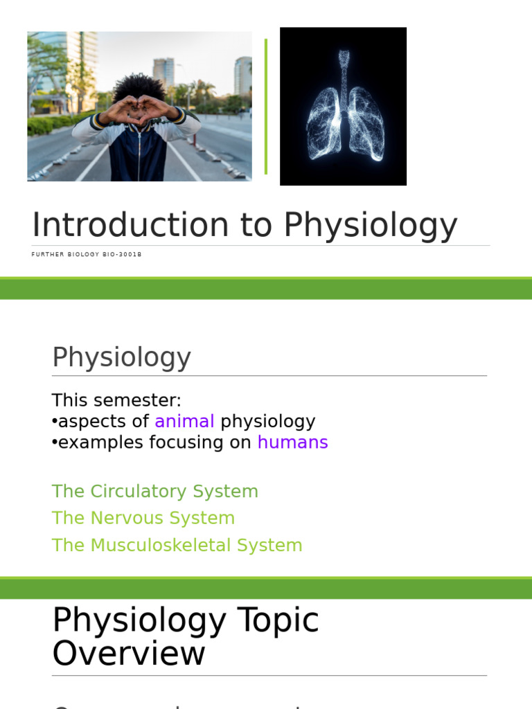 Introduction to Animal Physiology | PDF