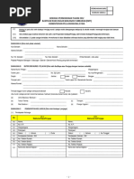 Borang PB1 BORANG BANTUAN AWAL PERSEKOLAHAN 2025 | PDF