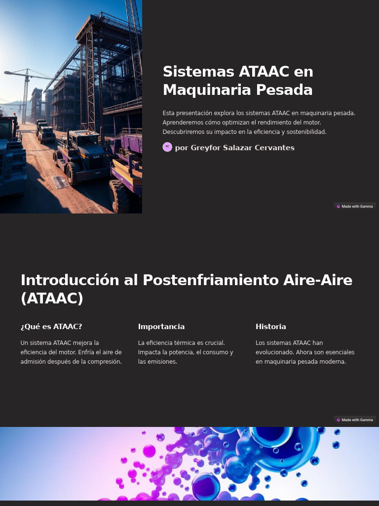 Sistemas ATAAC en Maquinaria Pesada | PDF | Motores | Poder (Física)