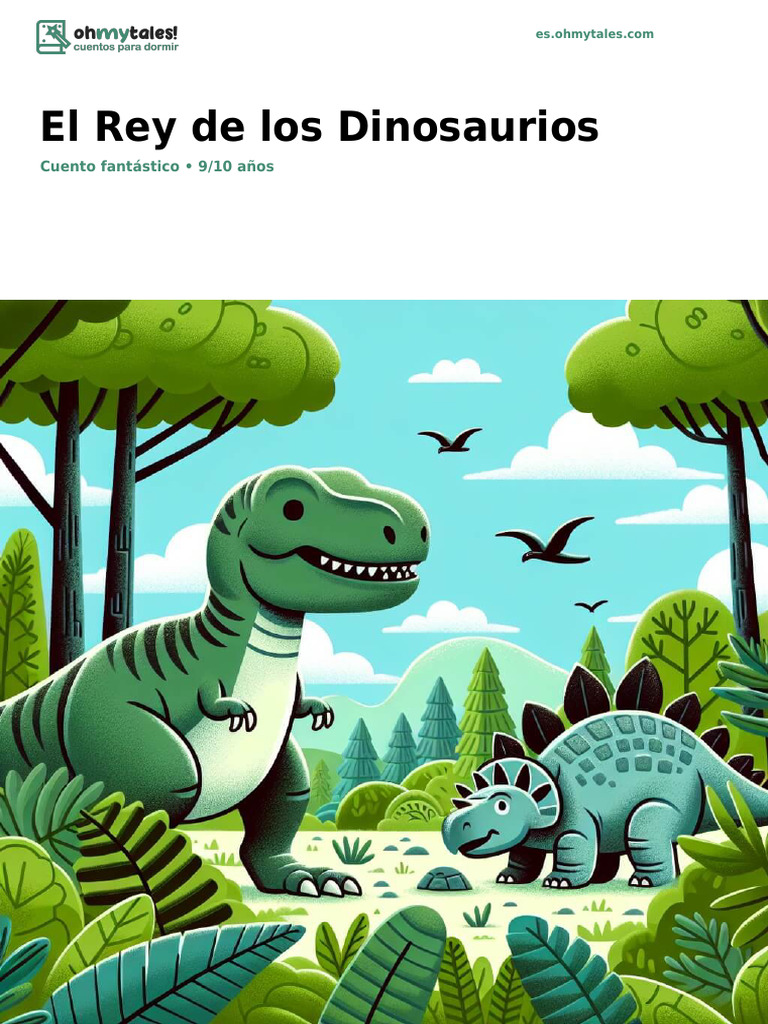El Rey de Los Dinosaurios | PDF