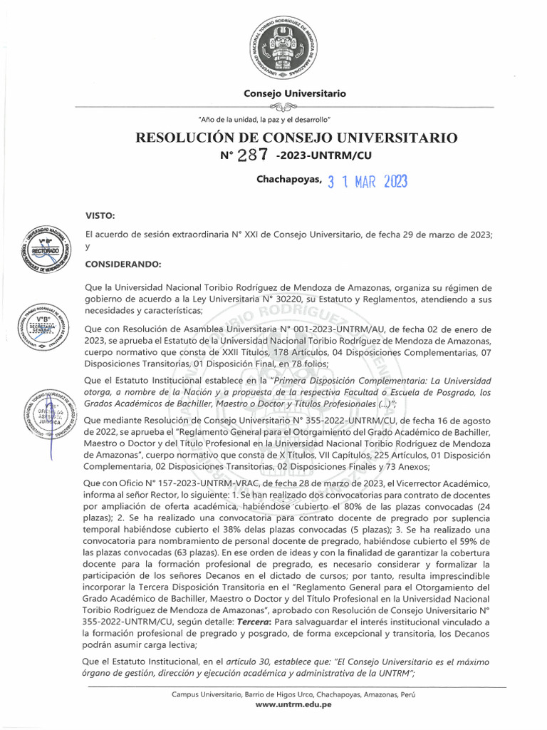 R.C.U N287-2023 | PDF