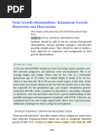 Guidelines for SGA and FGR Management | PDF | Fetus | Prenatal Development
