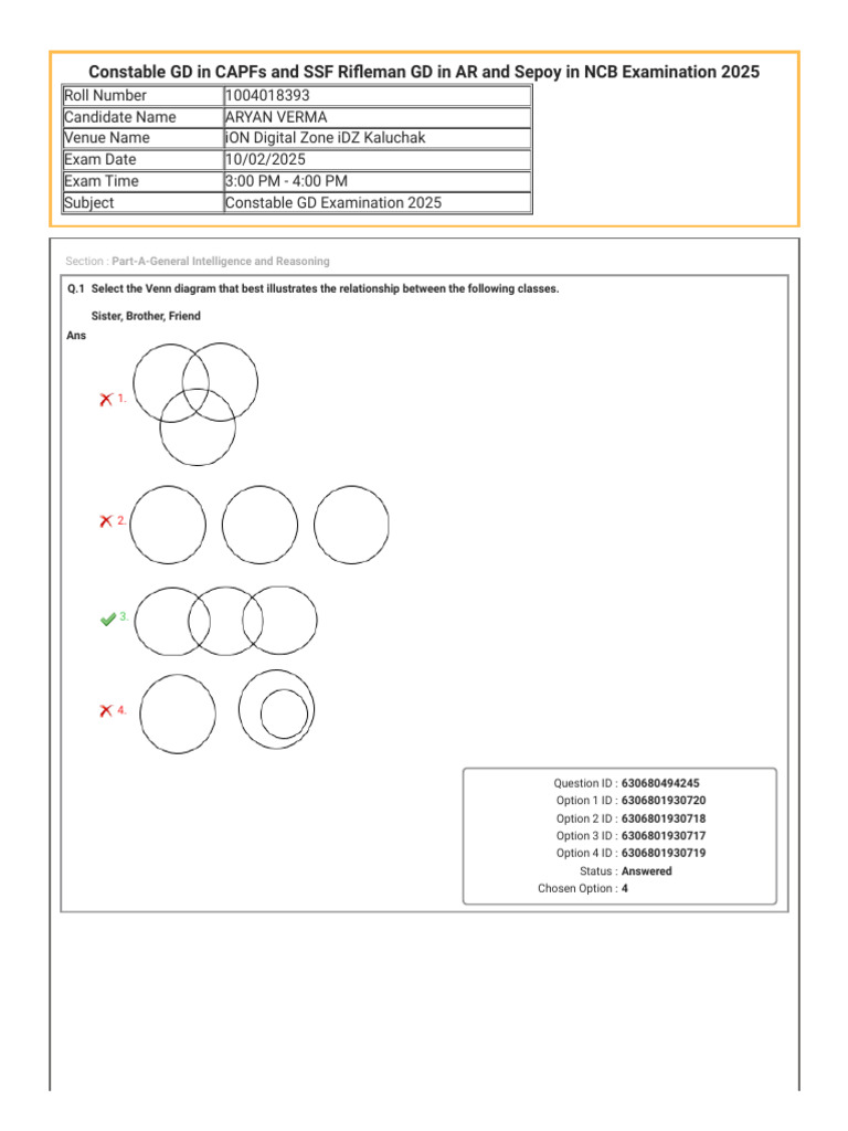 SSC GD | PDF