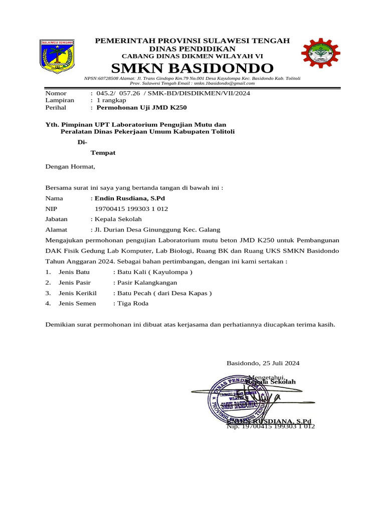 Permohonan JMD k250 | PDF