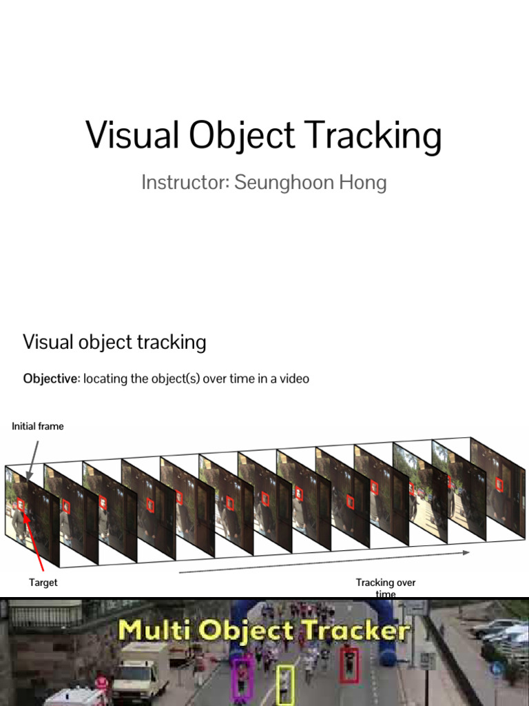 18. Visual Object Tracking | PDF | Bayesian Inference | Probability Theory