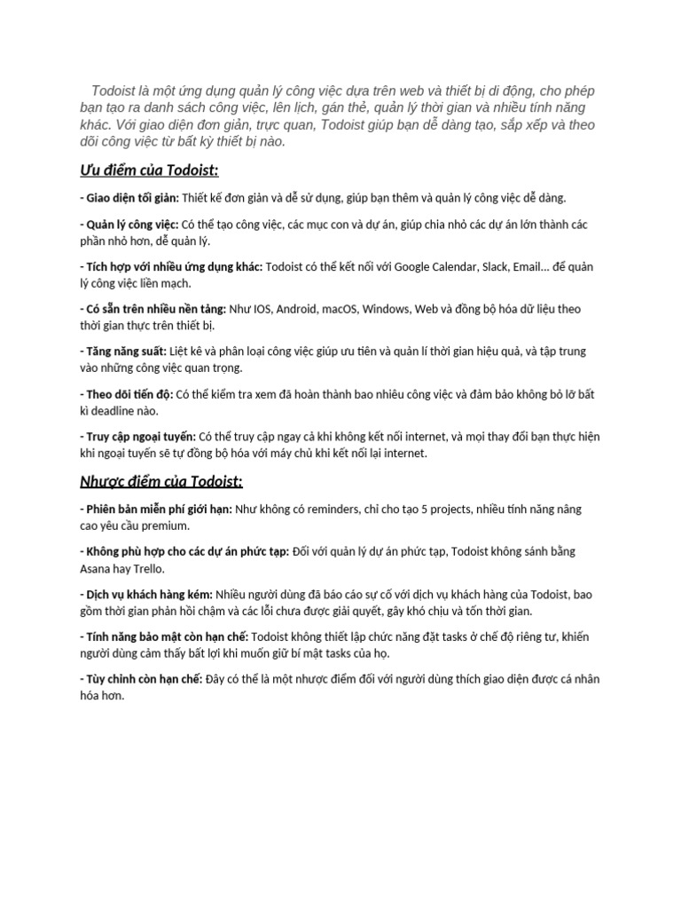 todoist | PDF