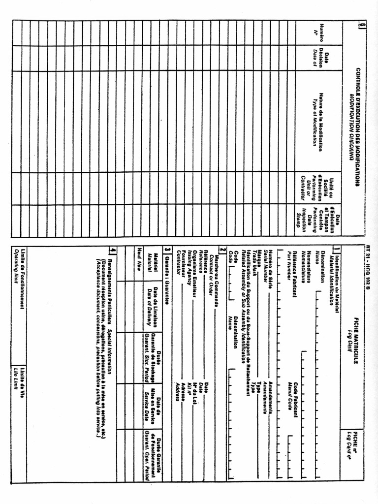 00. Comp Log Card PG 1 | PDF