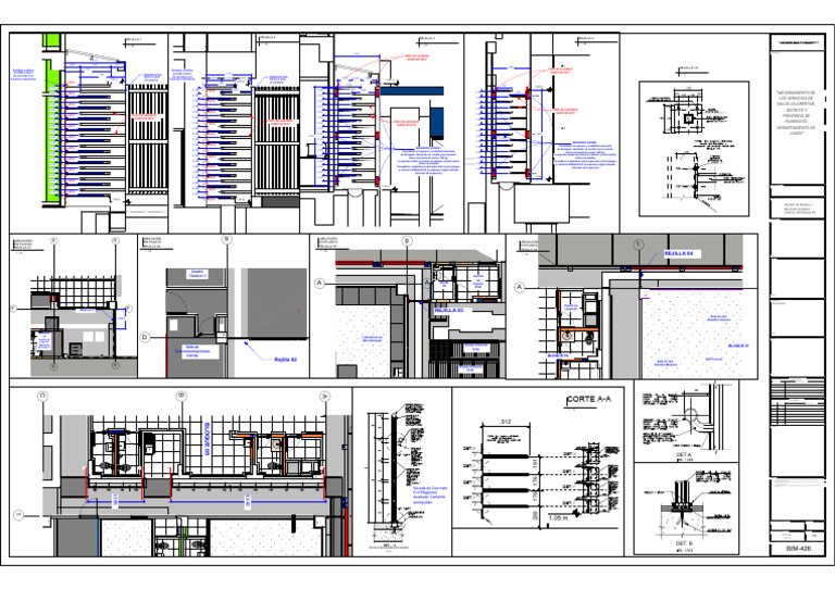Bim-426 - Detalle de Rejillas y Barandas Metalicas Boque 05-Layout1 | PDF
