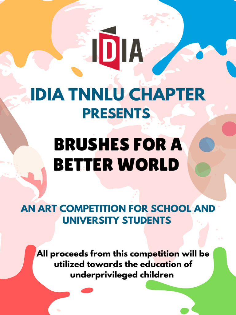 IDIA Art Competition Brochure | PDF | Image Scanner