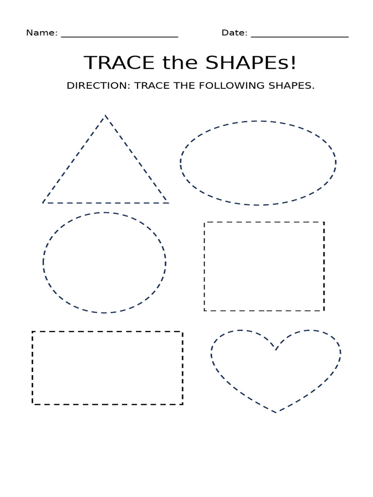 Worksheet 1 For Nursery | PDF