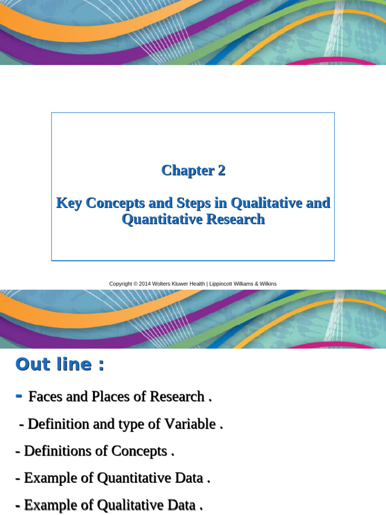 3-PPT - Chapter 2 Concept of Quantative and Qualititive Research | PDF ...