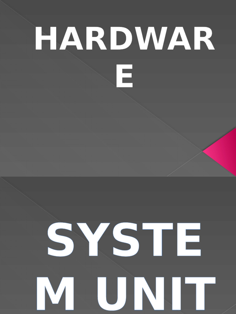 Ncm110 Lab Module 6 Hardware | PDF