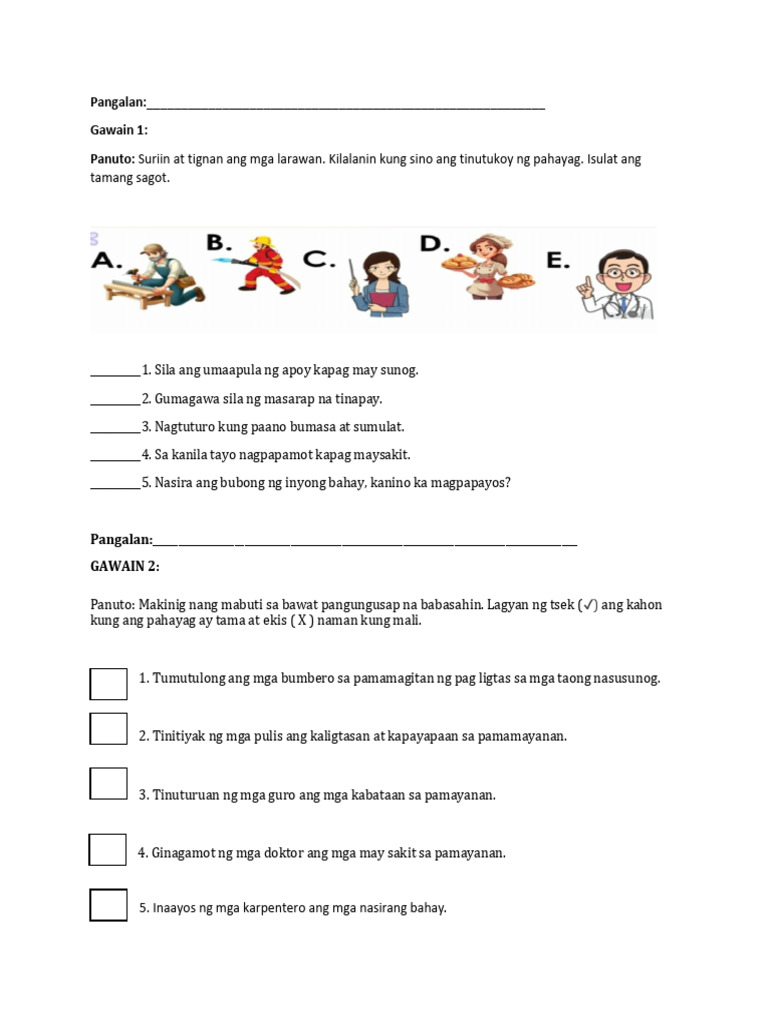 Makabansa Activities | PDF